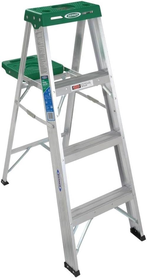 4' Aluminum Step Ladder With Shelf Type 2 225# at HPM Building Supply ...