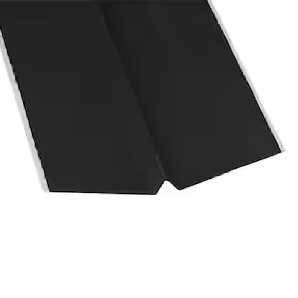 Norwesco 24 in. x 10 ft. W-Valley Metal Black at Moscow & Pullman ...