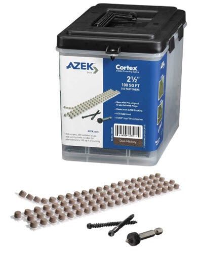 Azek Cortex Plugs (100 Square Feet) Dark Hickory at Olympic Building ...