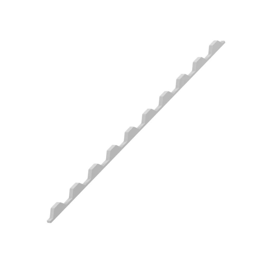 Tuftex Foam 3 ft. Horizontal Square Wave Profile Corrugated Panel ...