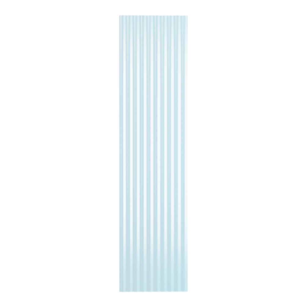 Tuftex SeaCoaster PVC 26 in. x 12 ft. Round Wave Profile Corrugated ...
