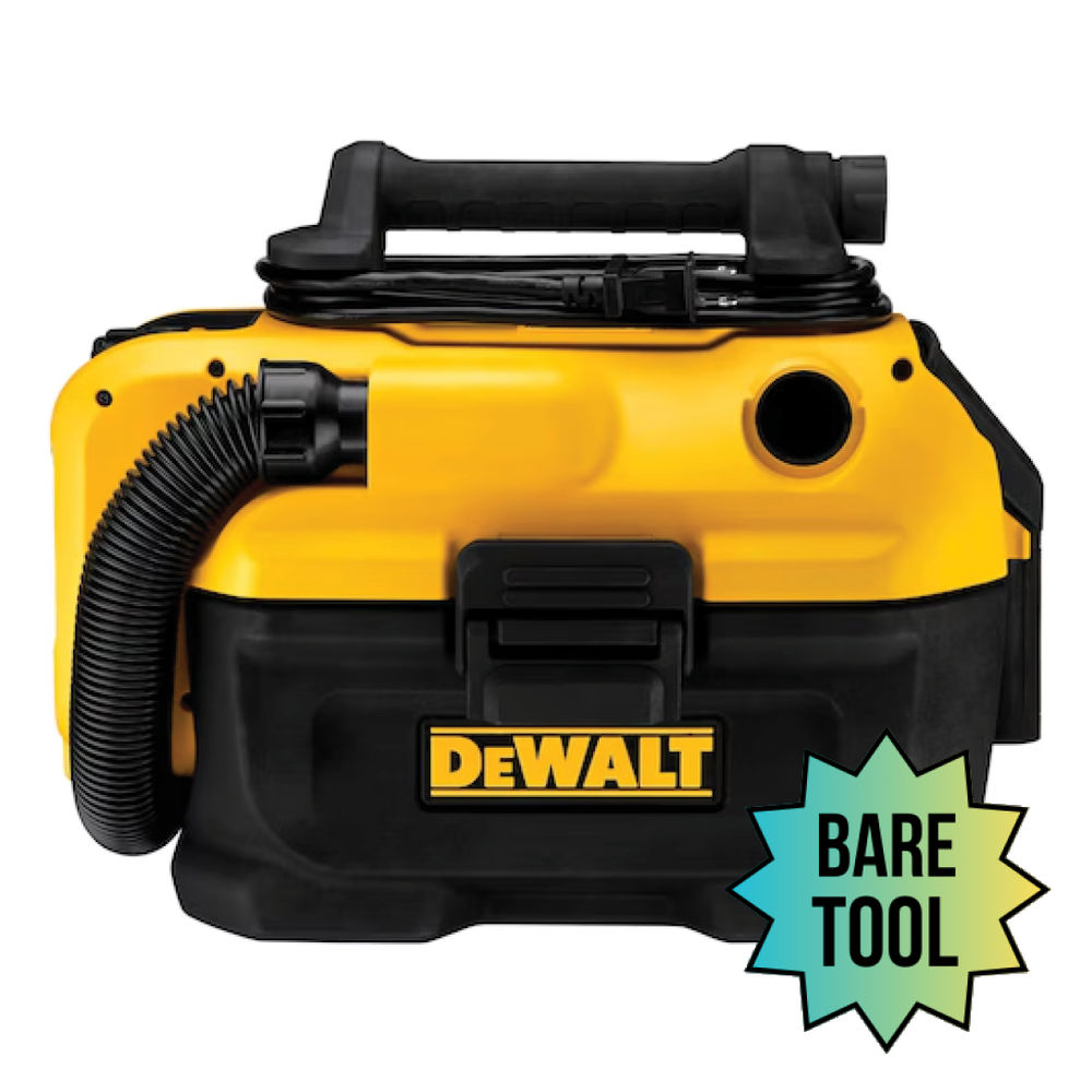 DeWalt 20V MAX Cordless/Corded Wet-Dry Vacuum 2 gal. (Bare Tool) at ...