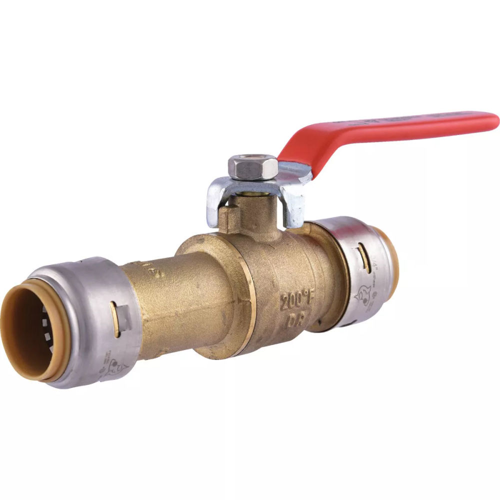 SharkBite 3/4 In. Brass Push-Fit Slip Ball Valve at S.W. Collins Co ...