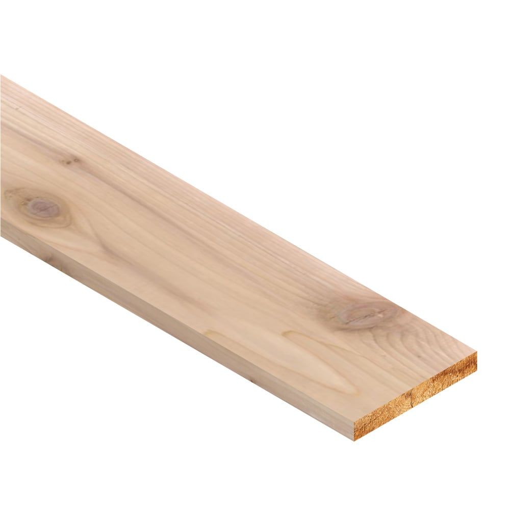 WRC 5/4" x 6" x 16' Decking KD STK Red Cedar at S.W. Collins Co. | Red ...