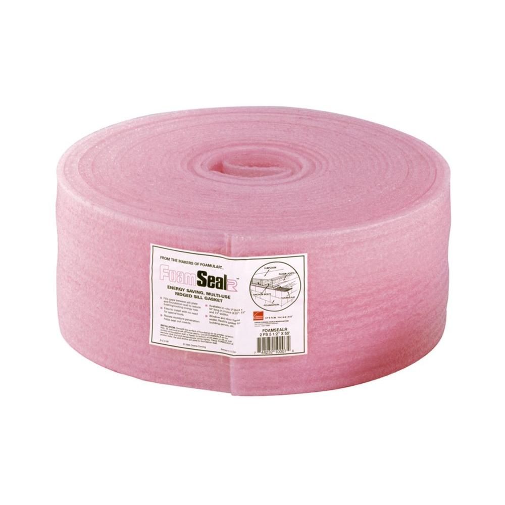 Sill Seal Foam 1/4" x 5-1/2" x 50' Roll at S.W. Collins Co. | Sill Seal