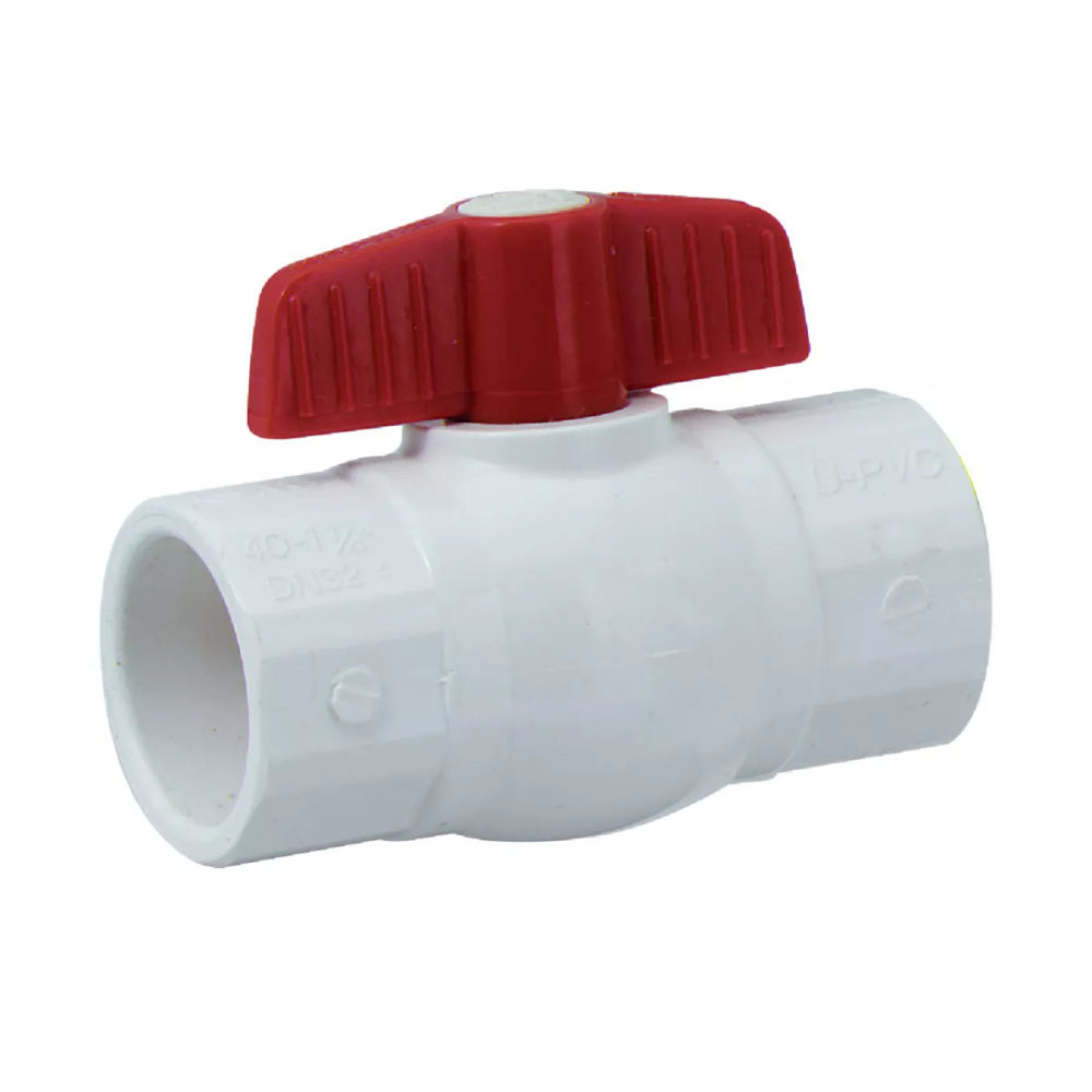 ProLine 1-1/4 In. Solvent x 1-1/4 In. Solvent PVC Ball Valve at S.W ...