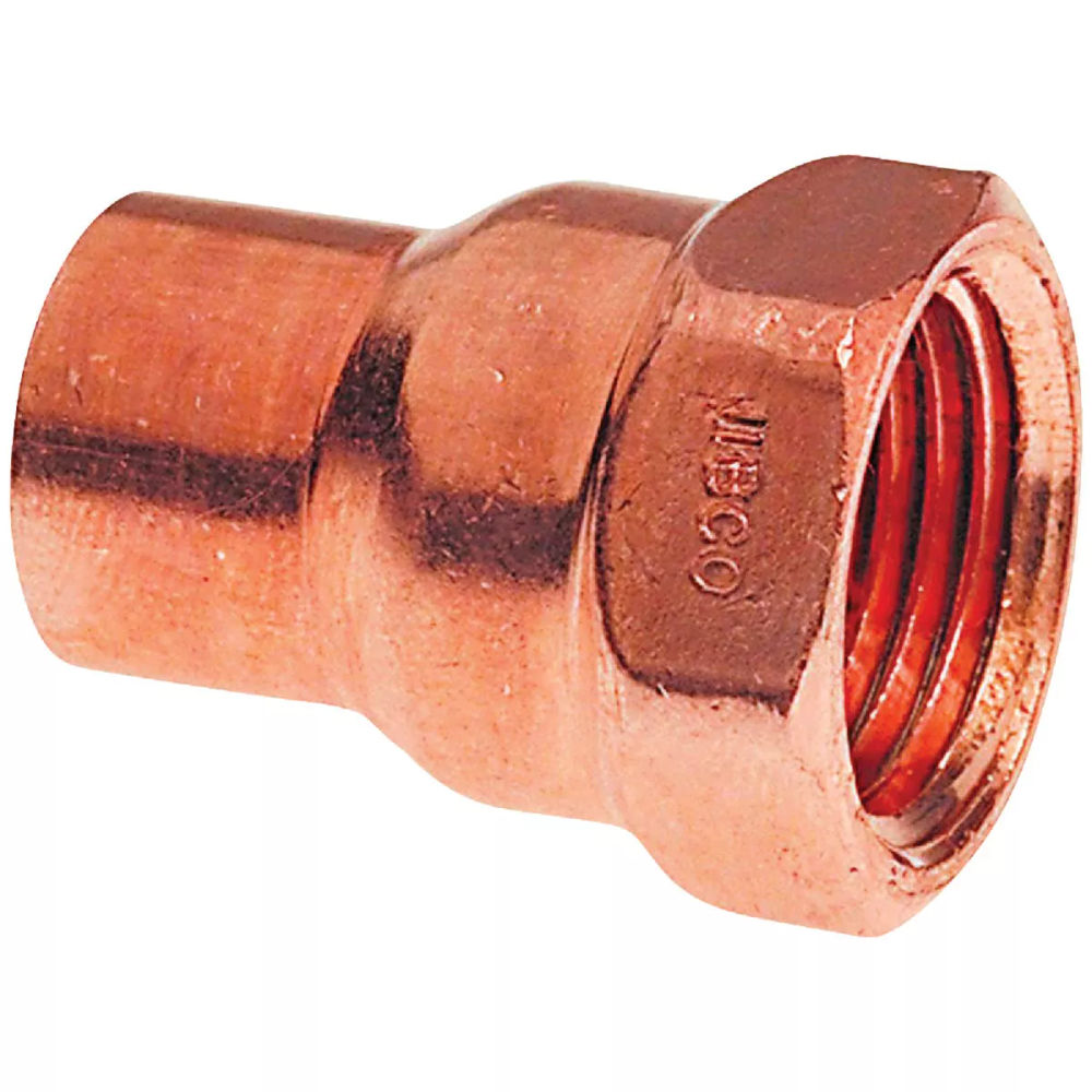 NIBCO 1 In. Female Copper Adapter at S.W. Collins Co. | 1" Copper Pipe ...