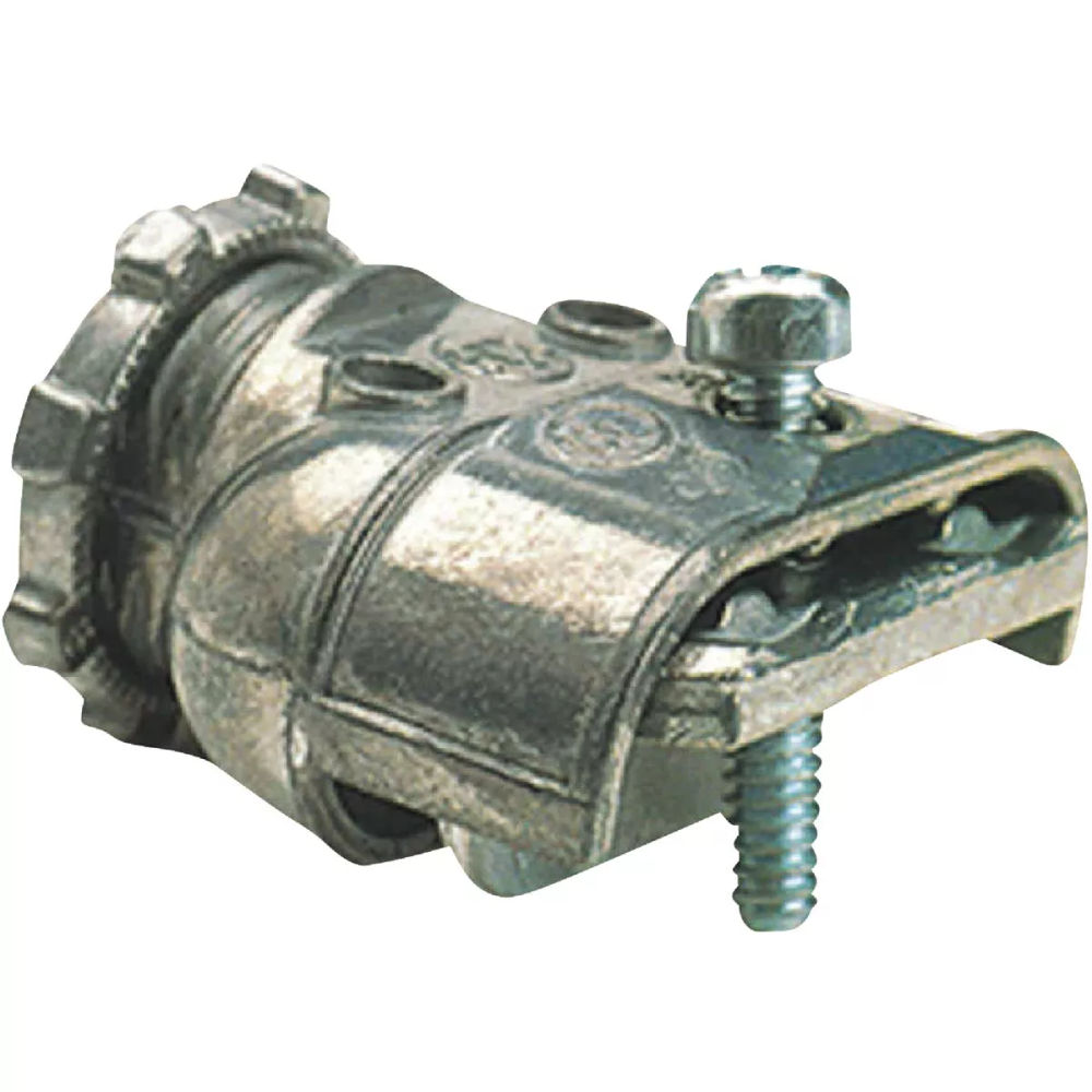 Halex 3/8 In. Duplex Clamp Armored Cable/Conduit Connector (2-Pack) at ...