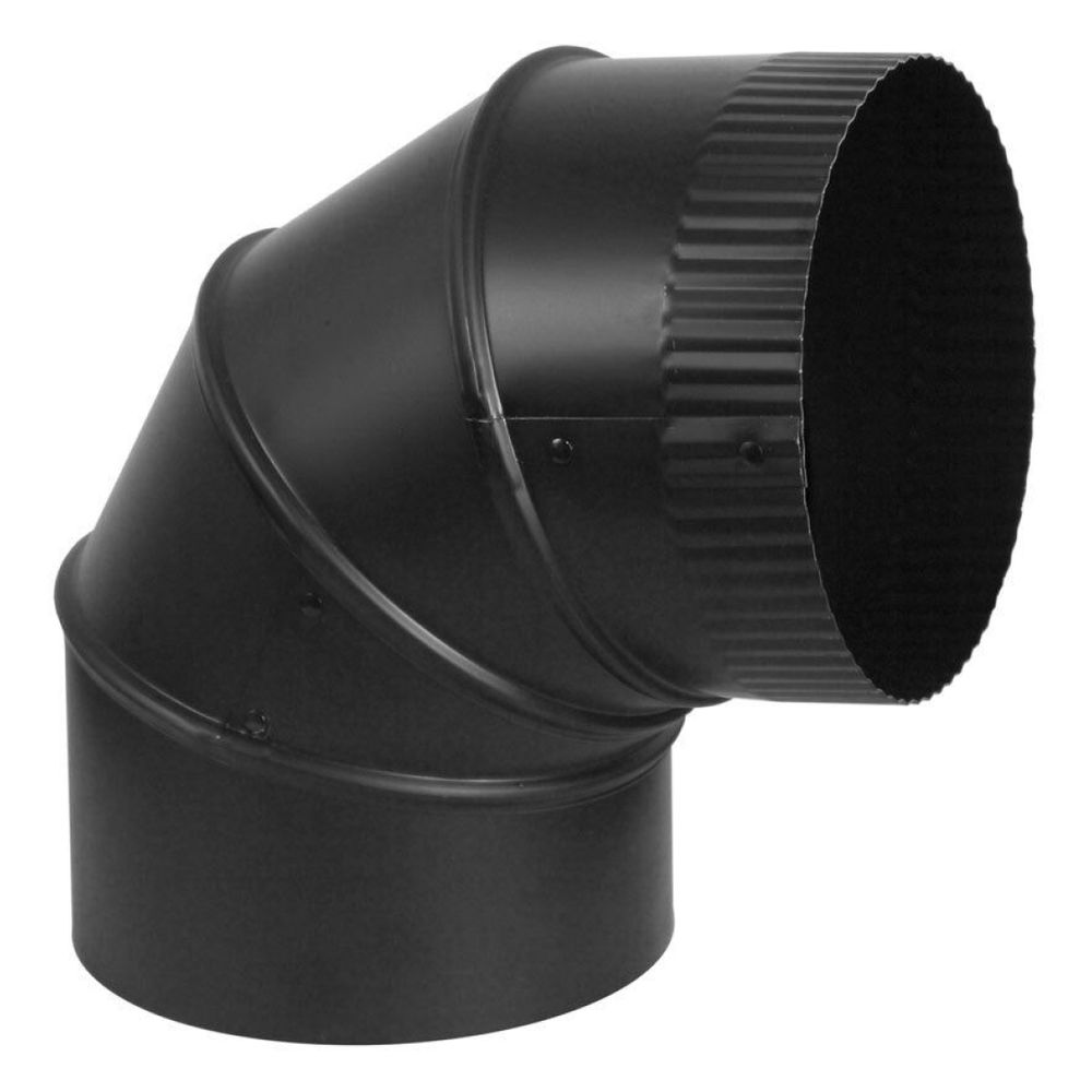 Imperial Adjustable Stove Pipe Elbow Black 3 in. at Moscow & Pullman ...