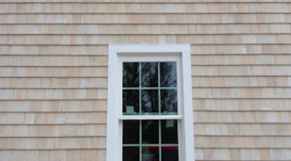 16" Waska KD natural white cedar shingles - wall grade at Arnold Lumber ...