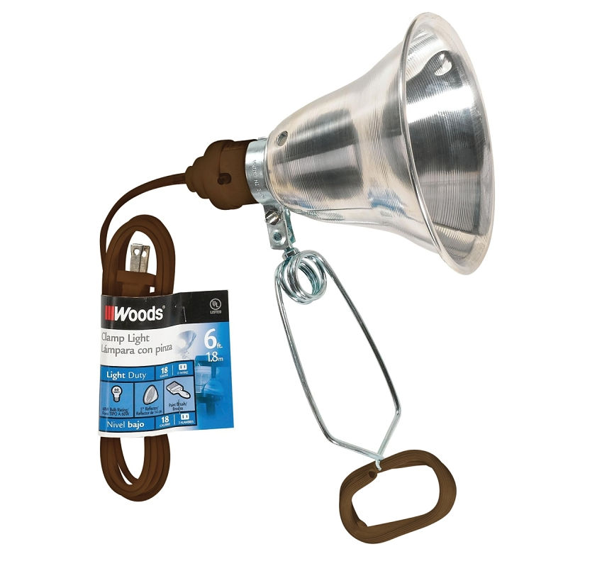 LIGHT CLAMP 5.5IN 18/2X6FT CRD at Dufrene Building Materials | FREEZE