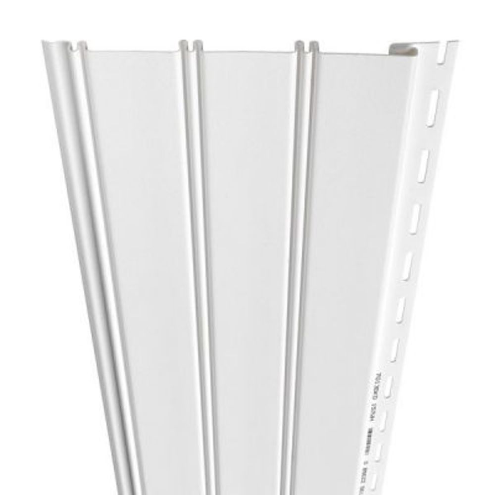 12'-6" Vented White 8" Beaded Soffit at Arnold Lumber | Vinyl Soffit