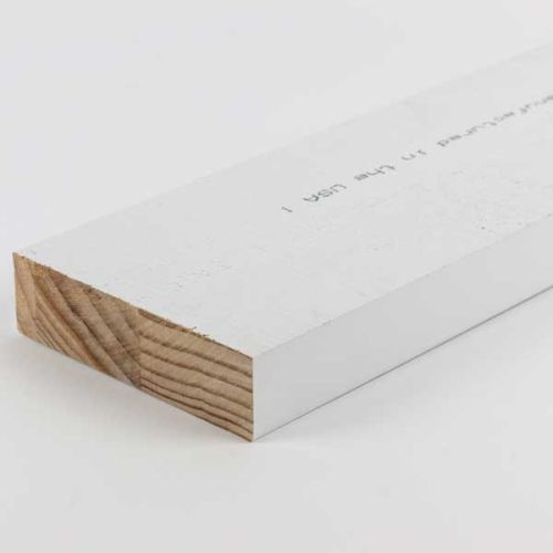 2" x 8" x 20' Primed Pine FJ Trim S1S2E Treated at HPM Building Supply