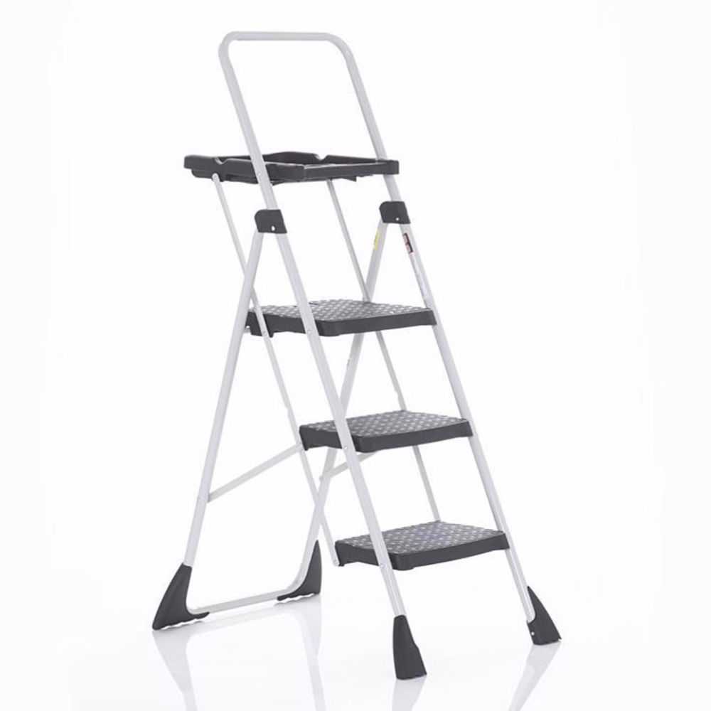 Cosco TriStepPlus Tubular Steel Platform 3-Step Ladder Type II 225 lbs ...