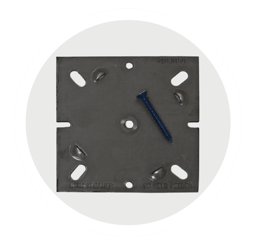 LALLY COLUMN BASE PLATE at CBM Construction Building Materials