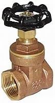 Legend T-401 Gate Valve Brass 1" at Central Valley | Metal Valves