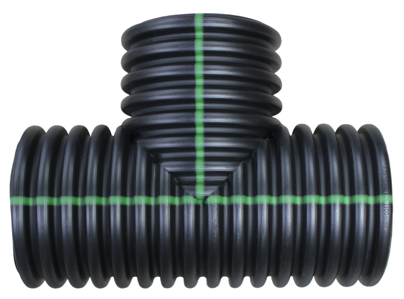 ADS 1563AN Plain End Tee 15"x15"x10" at Central Valley | Flex Drain ...