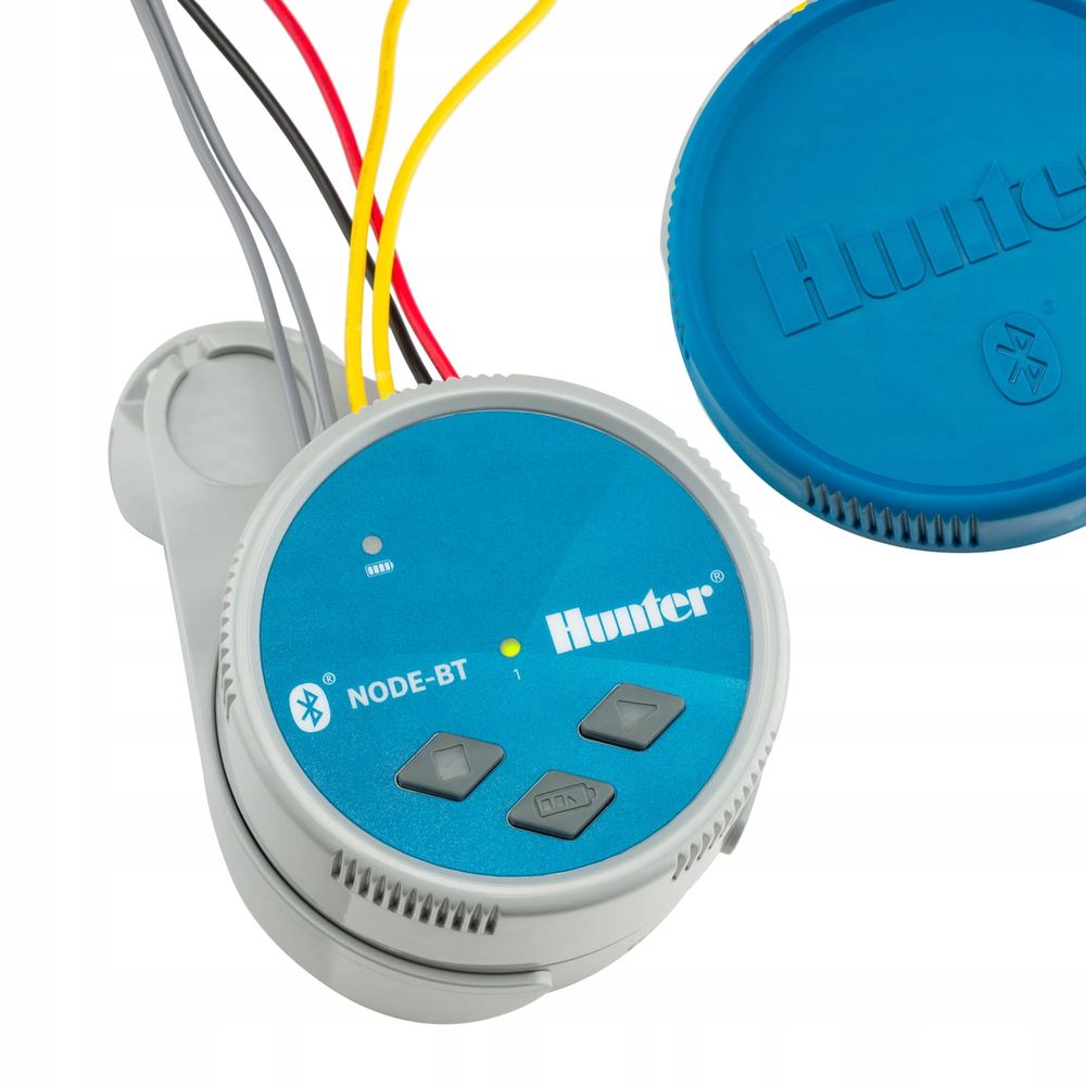 Hunter NODE-BT-100 1-Station Bluetooth Battery-Powered Controller w/ DC ...