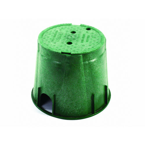 NDS 312BCB Pro-Spec HDPE Round Corrugated ICV Valve Box & Overlapping ...