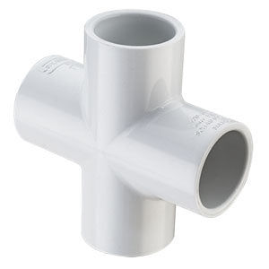 Spears 420-040 SCH40 PVC Cross 4" S x S x S x S at Central Valley | PVC ...