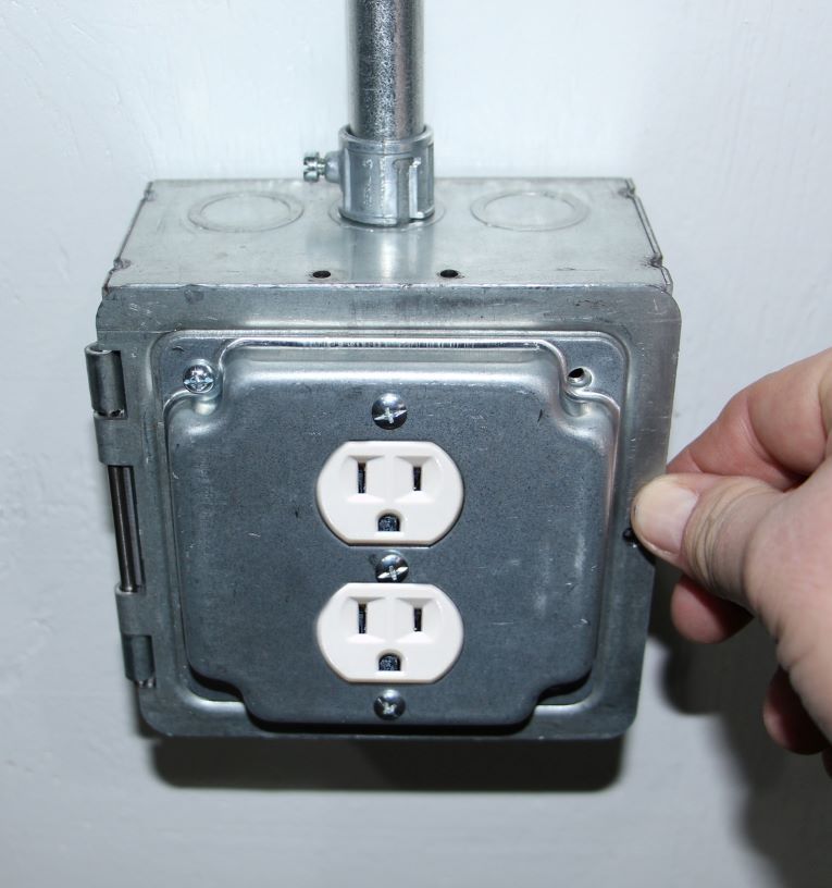 Metal Plates & Box Covers | Electrical Boxes and Covers