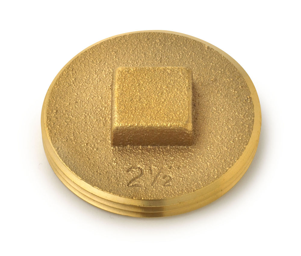 Brass Threaded Cleanout Plugs | Cast Iron Pipe & Fittings