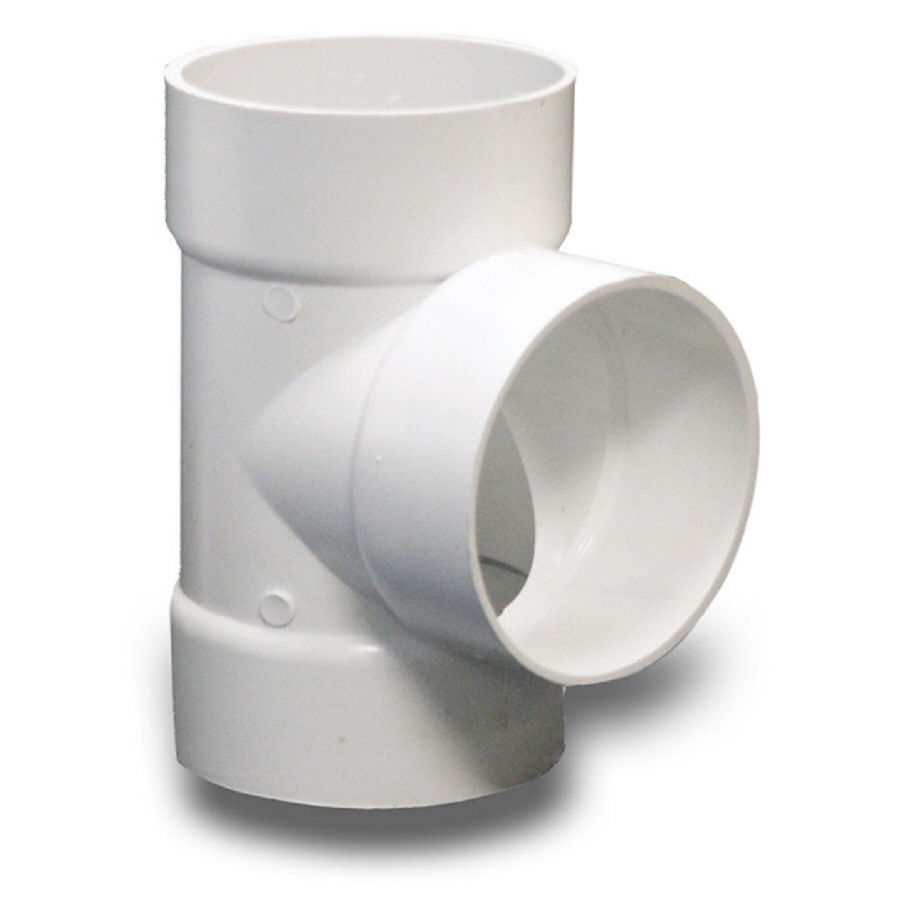 PVC Dwv Reducer Sanitary Tees | Ads & S&D Fittings