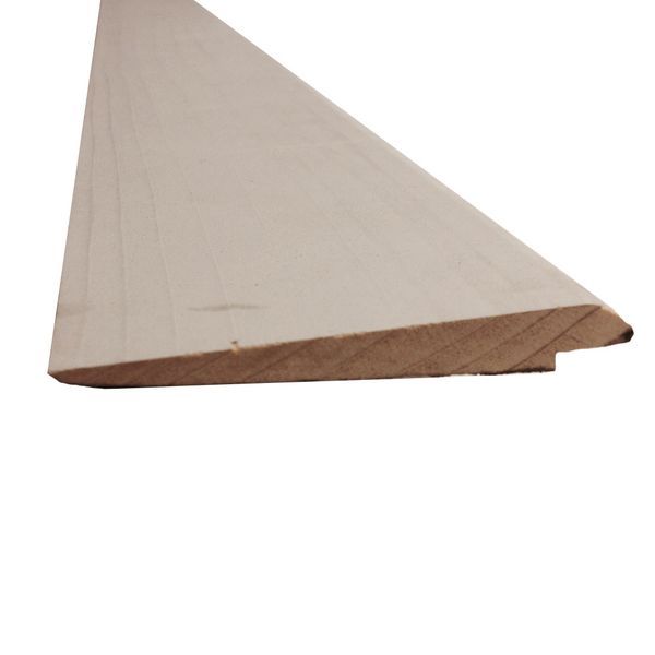 1" x 10" Redwood Bevel Siding Primed | Primed Beveled Redwood Siding