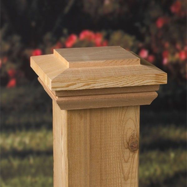 Cedar Post Caps | Deck Accessories & Fasteners