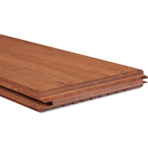 Dasso XTR Fused Bamboo Decking Cognac Grooved 2 Sides 3/4 X 5-3/8 Inch ...