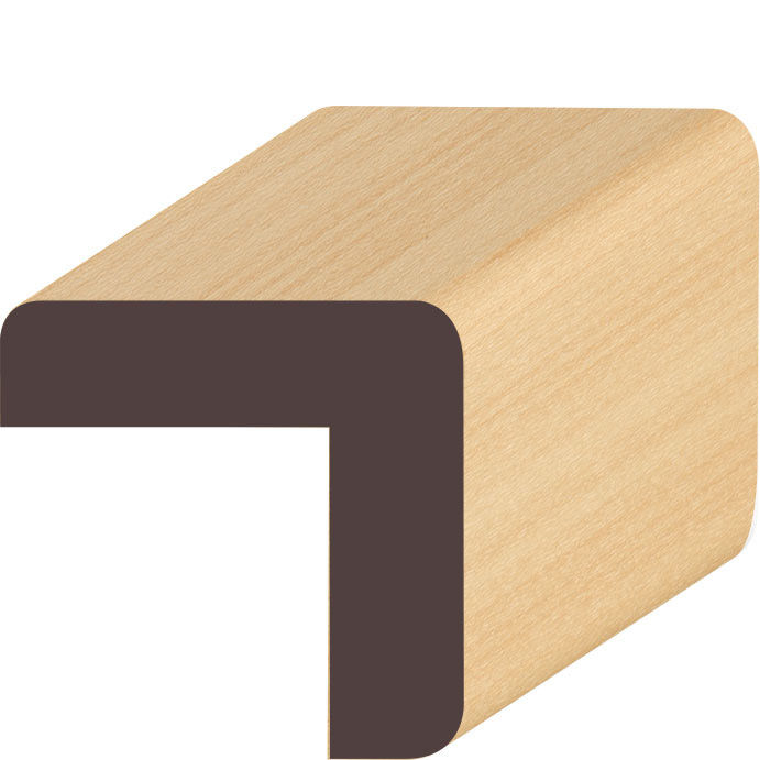 3/4 x 3/4 Solid Pine Chamfer Strip at Central Valley | Pine Moulding