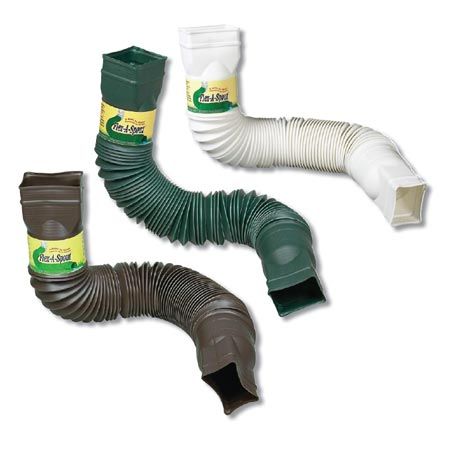 Universal Flex Spouts | Galvanized Gutter Fittings