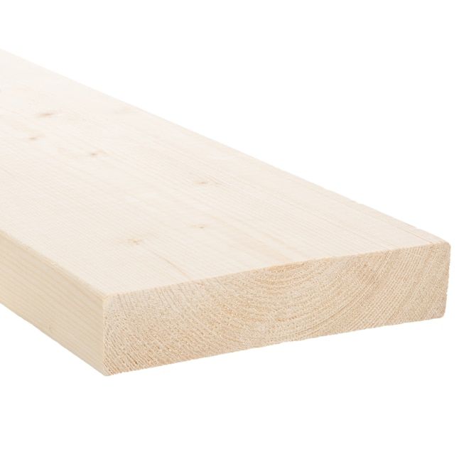 2x8" Spruce | Construction Grade S-Dry Spruce
