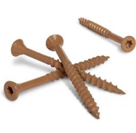 Brown Deck Screws | Fasteners