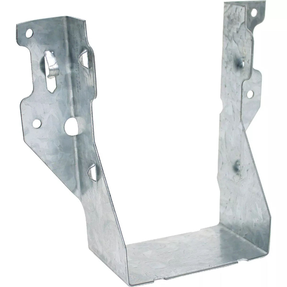 Simpson Strong-Tie Galvanized 2x6 Double Shear Face Mount Joist Hanger ...