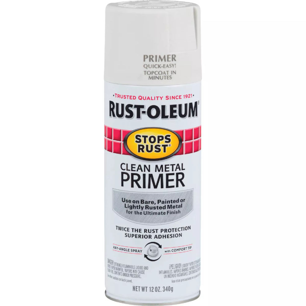 Rust-Oleum 12 Oz. White Clean Metal Spray Primer at S.W. Collins Co ...