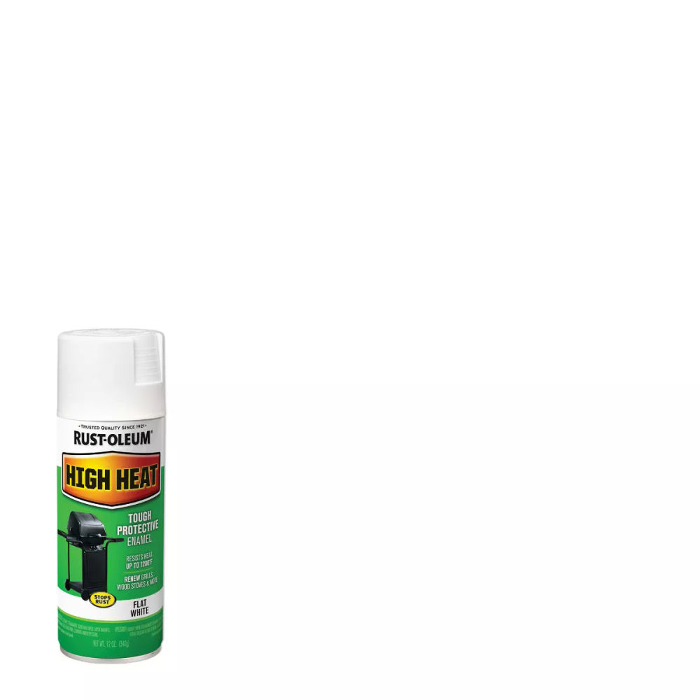 Rust-Oleum White Flat 12 Oz. High Heat Spray Paint at S.W. Collins Co ...
