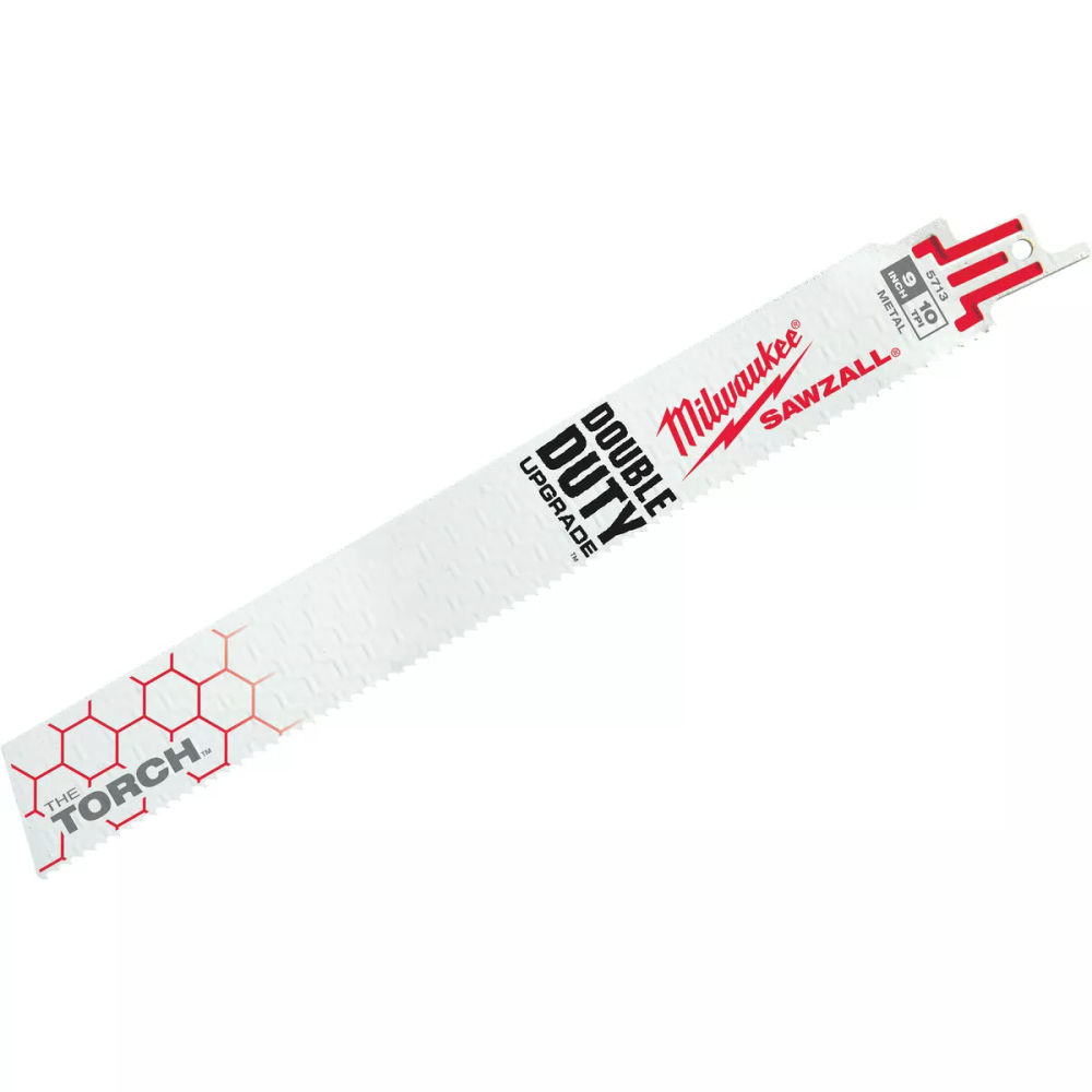 Milwaukee Sawzall The Torch 9" 10 TPI Metal Demolition Reciprocating ...