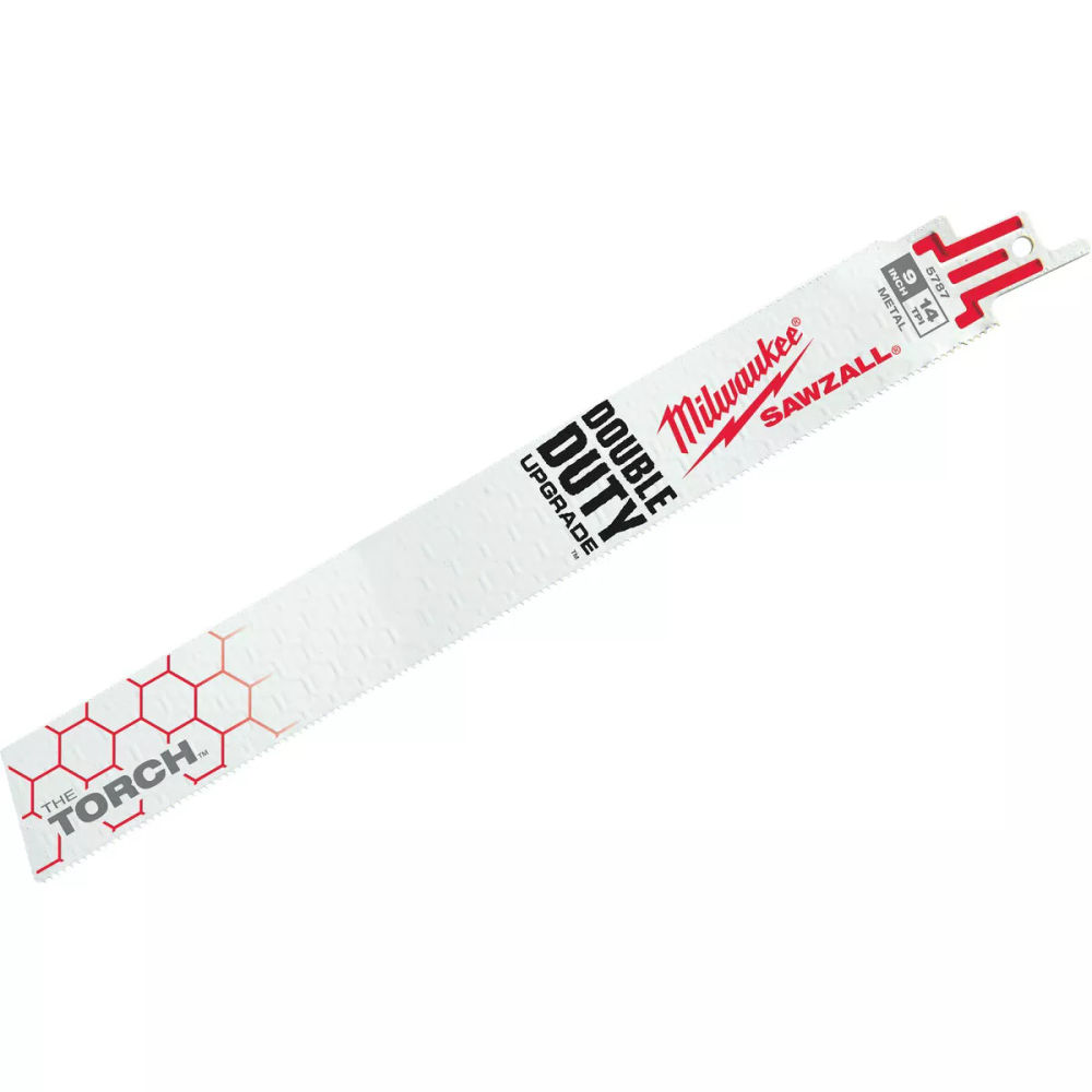 Milwaukee Sawzall The Torch 9" 14 TPI Metal Demolition Reciprocating ...