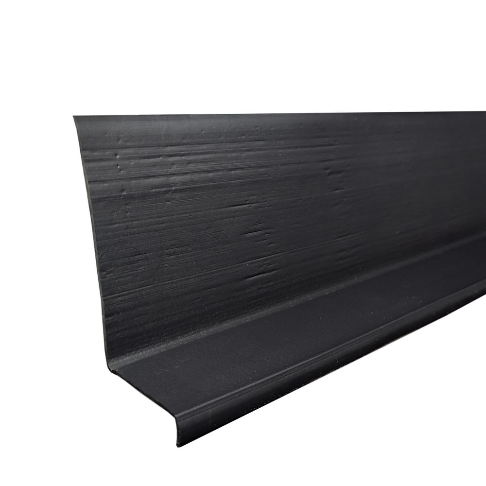 8' Plastic Deck Flashing-Black at Dakota County Lumber | Flashing ...