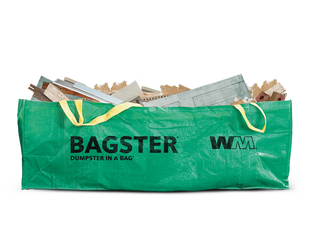 Waste Management Bagster at Dakota County Lumber