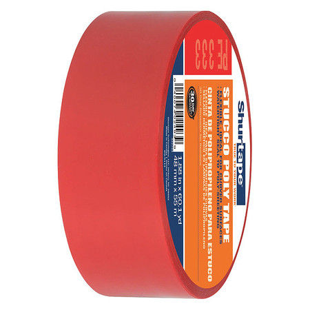 Red Vinyl Stucco Tape 2"x60yd at Ashby Lumber | Masonry Stucco Tapes