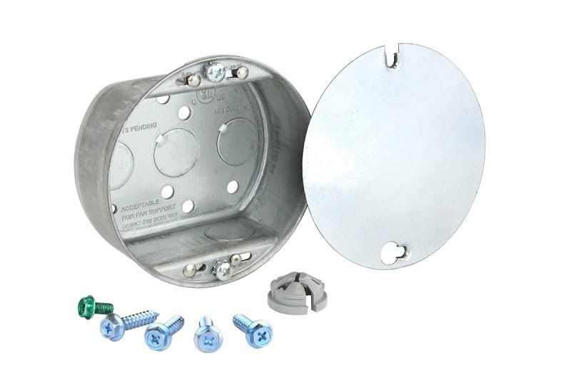 Southwire 54151-FANNB-UPC Steel Drawn Octagon Box (for Ceiling Fan ...