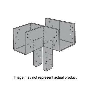 Simpson Strong-Tie ECCLQ Series Column Cap, Left Side Beam Orientation ...