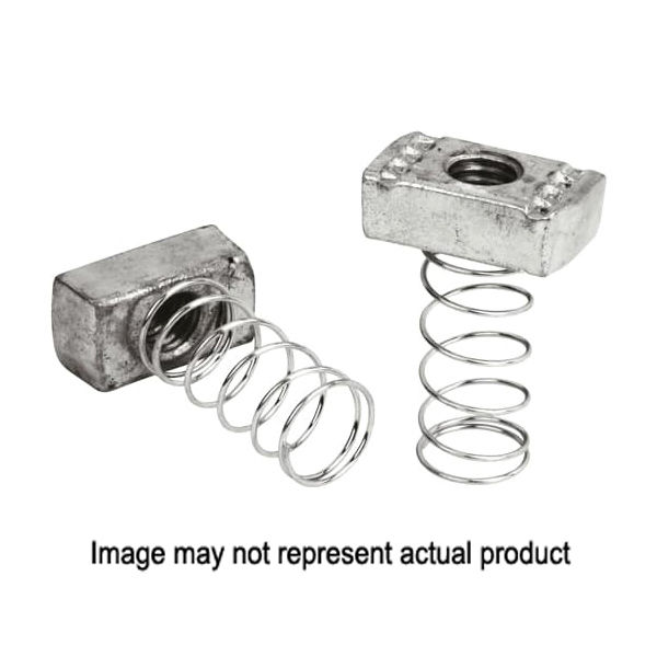 Spring Nut, Steel, For: A and C Series Channel and Inserts at HPM ...
