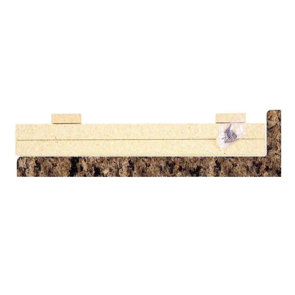 VT Dimensions Milano Brown End Cap Kit with Tempo Waterfall Edge and ...