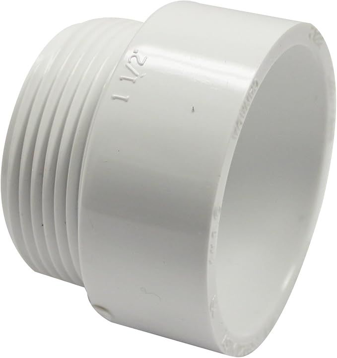 1-1/2" PVC Male Adapter at Matt’s Building Materials | PVC Fittings