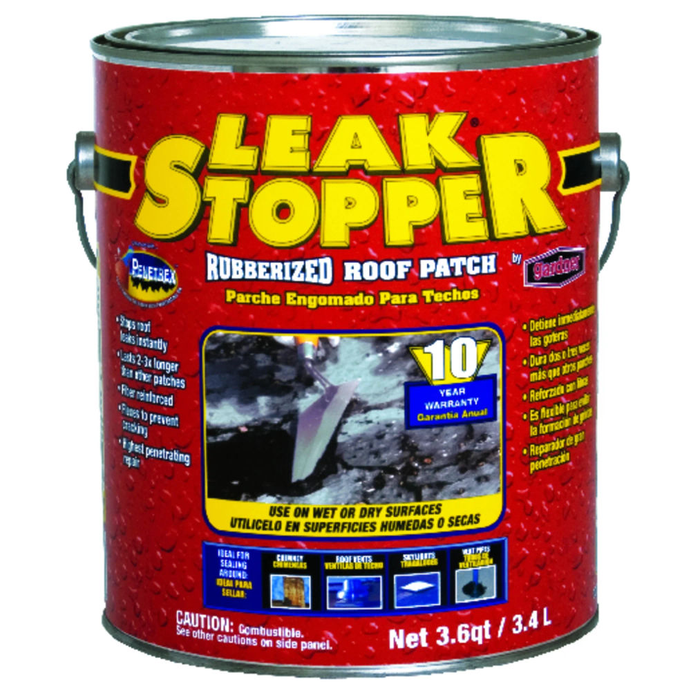 Leak Stopper 1-gal. Rubberized Roof Patch at Matt’s Building Materials ...