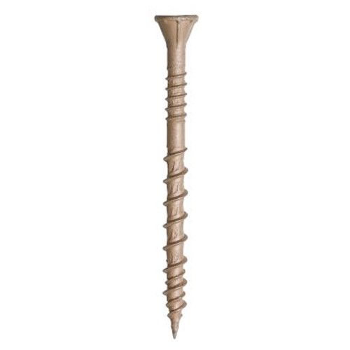 #10 x 2-1/2" DSV Tan Wood Screw (1750 Pieces) at Matt’s Building ...