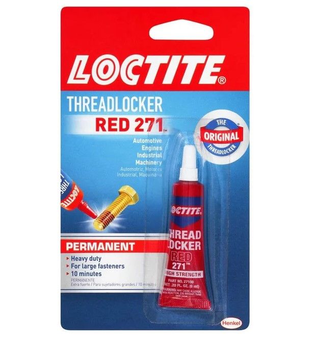 Loctite Threadlocker Red 271 6ml (209741) at Kelseyville Lumber ...